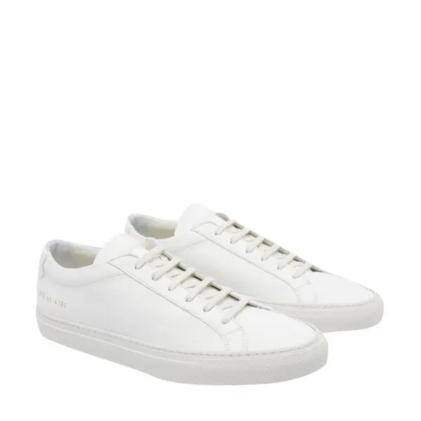 COMMON PROJECTS Achilles Premium Sneakers - Gold