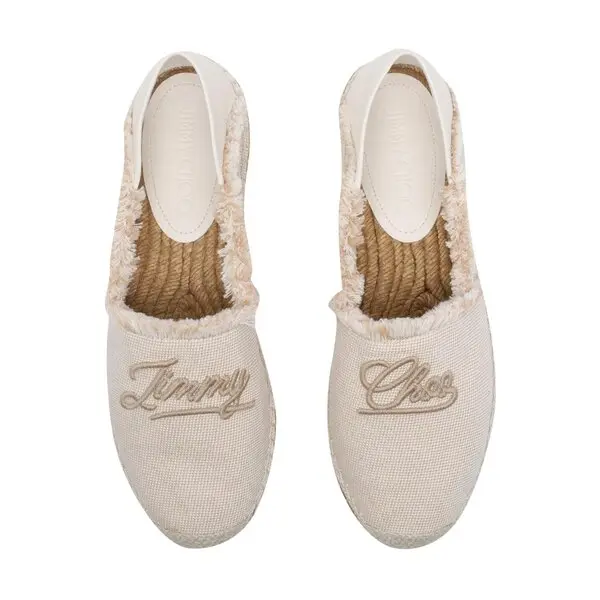 JIMMY CHOO Avi Flat Espadrilles