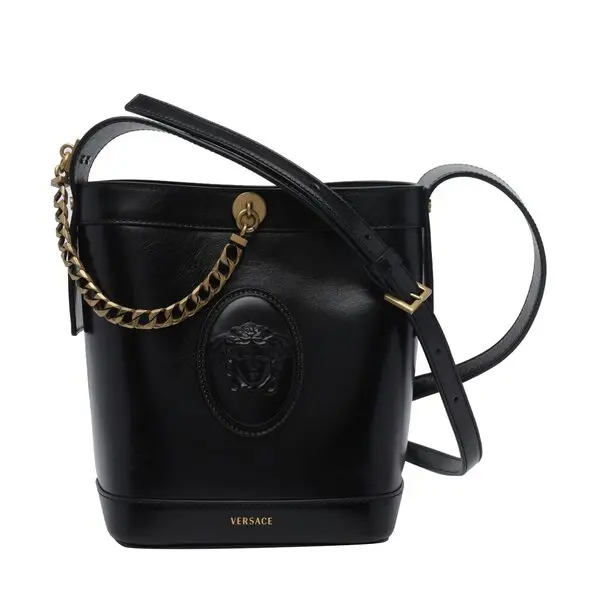 Versace Mini Pivot Bucket Bag