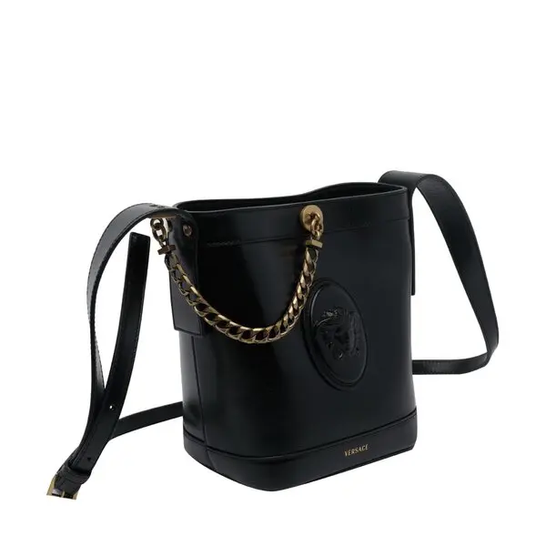 Versace Mini Pivot Bucket Bag