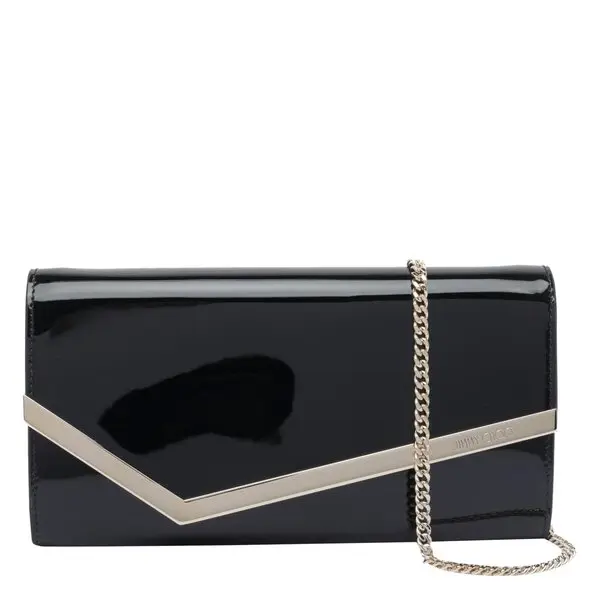 JIMMY CHOO Emmie Pochette - Black