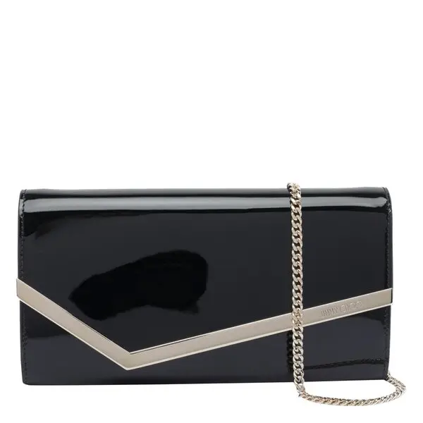 JIMMY CHOO Emmie Pochette - Black