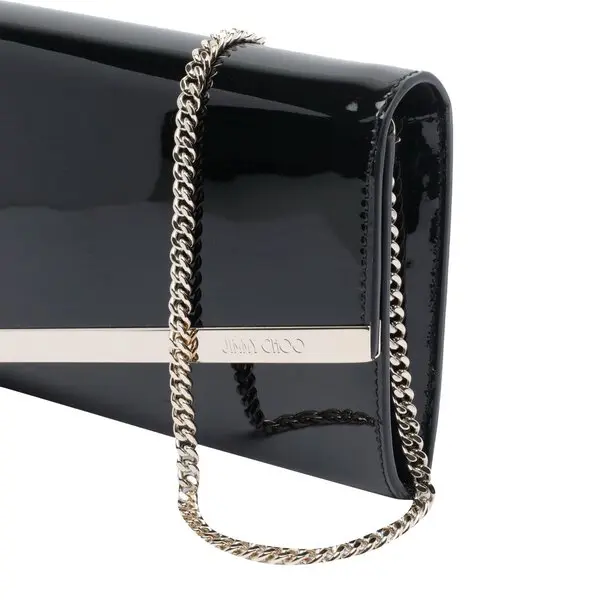 JIMMY CHOO Emmie Pochette - Black