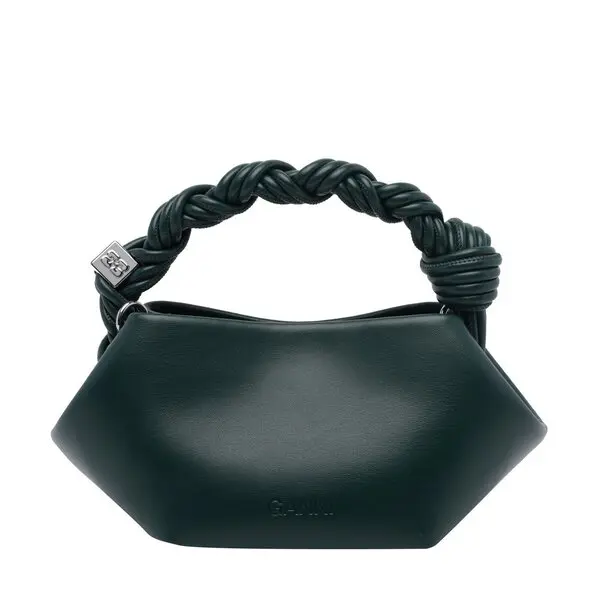 GANNI Mini Bou Handbag - Green