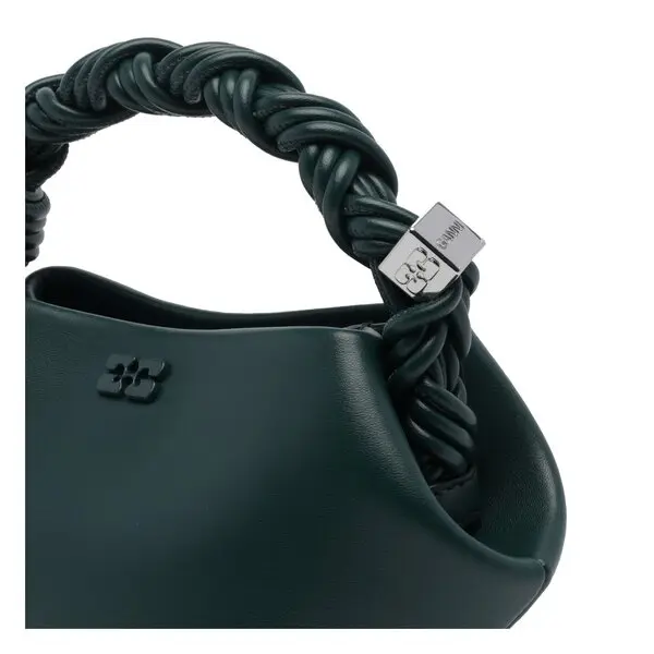 GANNI Mini Bou Handbag - Green