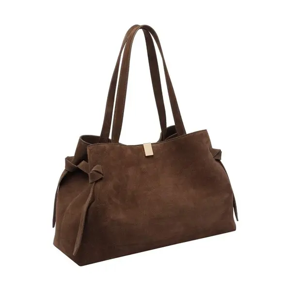 Yuzefi Suede Gyoza Tote Bag