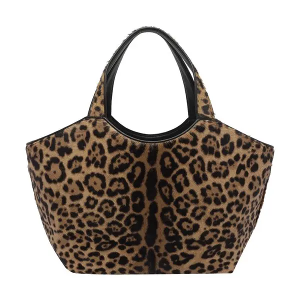 Saint Laurent Medium Icare Shopper Bag - Brown