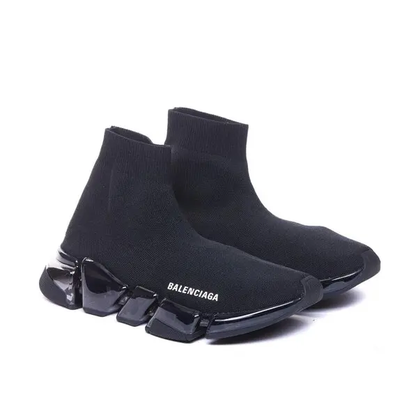 Balenciaga Speed 2.0 Full Clear Sole Sneakers