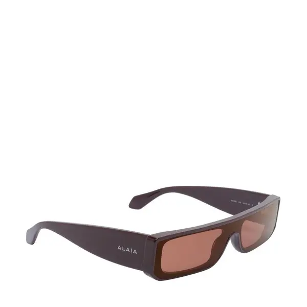 Alaïa Rectangular Mask Sunglasses