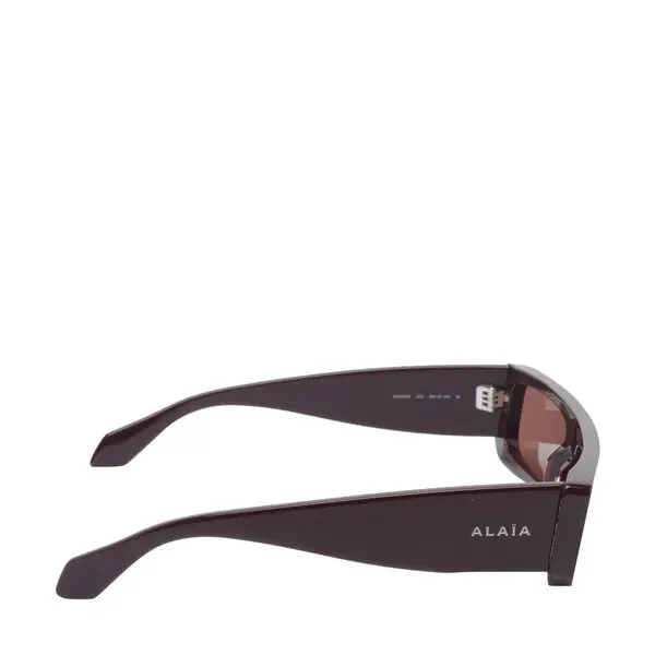 Alaïa Rectangular Mask Sunglasses