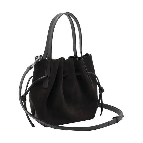Yuzefi Mini Scallop Tote Bag - Brown