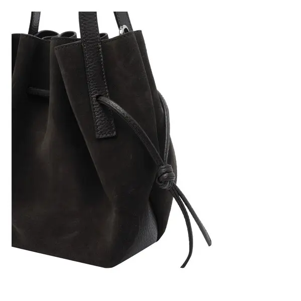 Yuzefi Mini Scallop Tote Bag - Brown