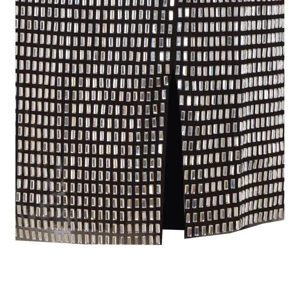 SELF-PORTRAIT Rhinestone Mini Dress