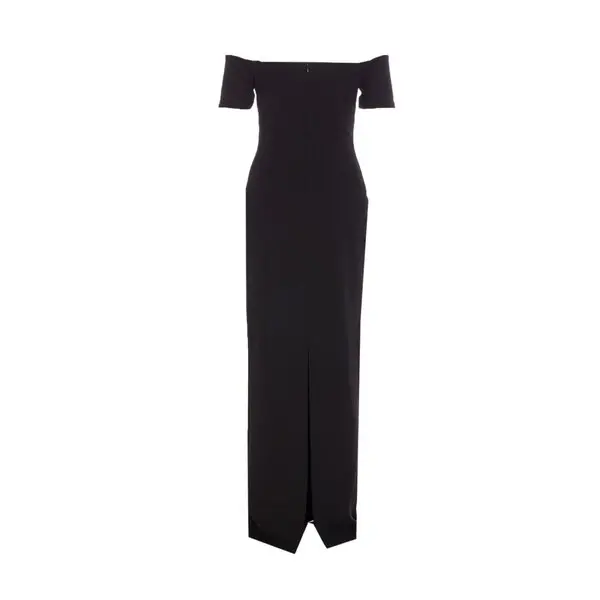 Solace London Nile Maxi Dress - Black