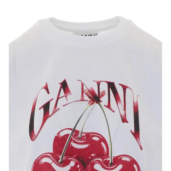 GANNI Cherry T-shirt