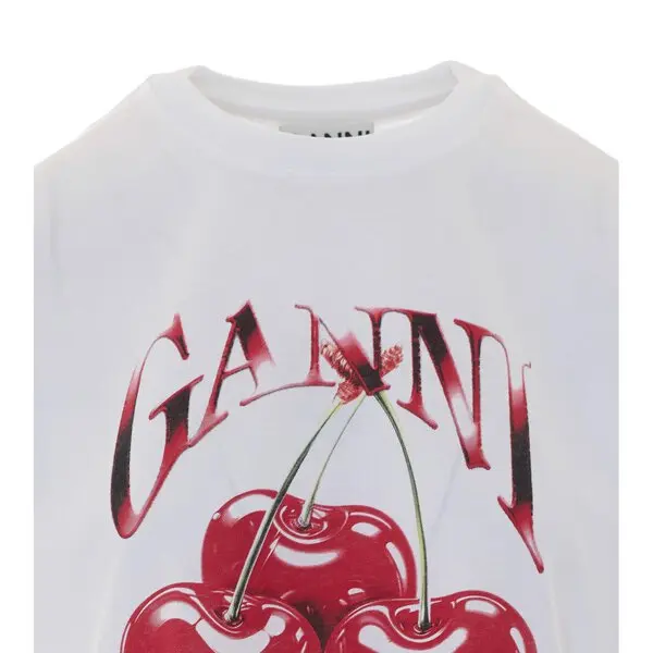 GANNI Cherry T-shirt