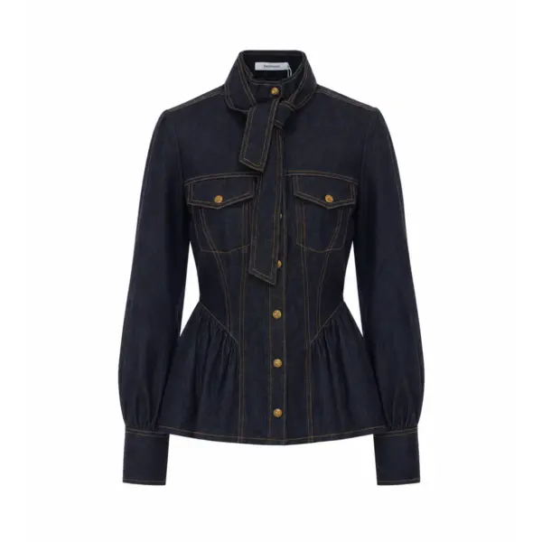 Zimmermann Denim Shirt - Blue