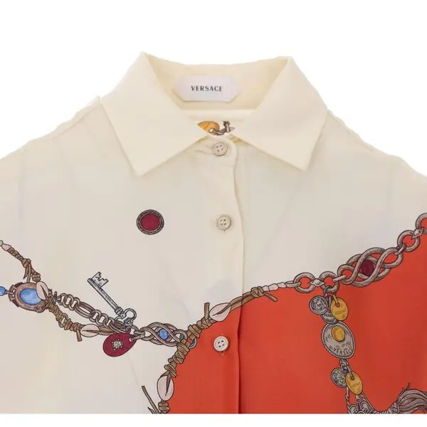 Versace Stolen Jewels Print Shirt