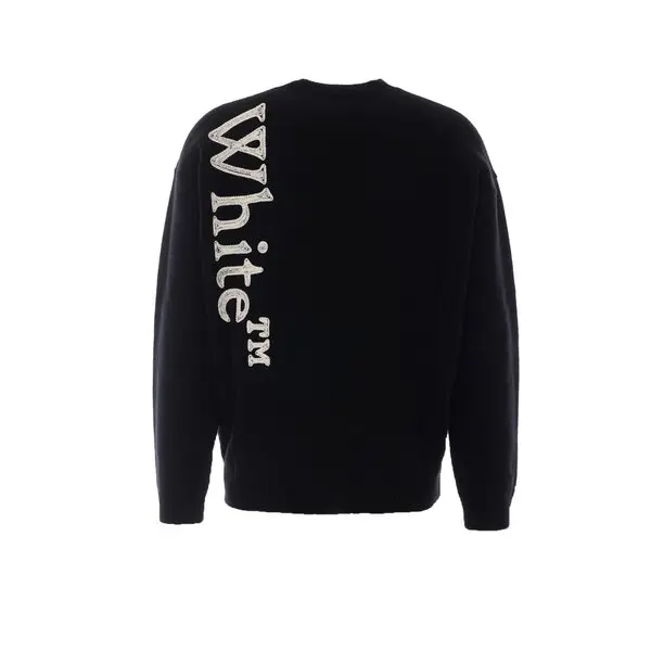 Off-White Vertical Bookish Sweater
