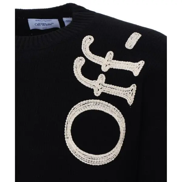 Off-White Vertical Bookish Sweater