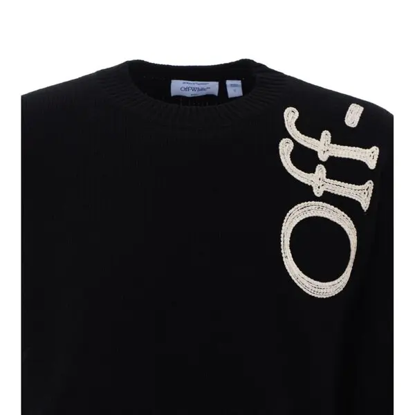 Off-White Vertical Bookish Sweater