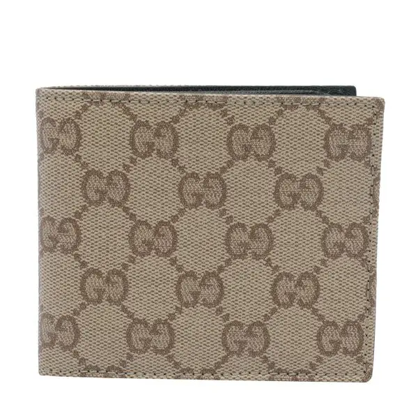 Gucci Bi-fold Essence Classic Wallet - Cream