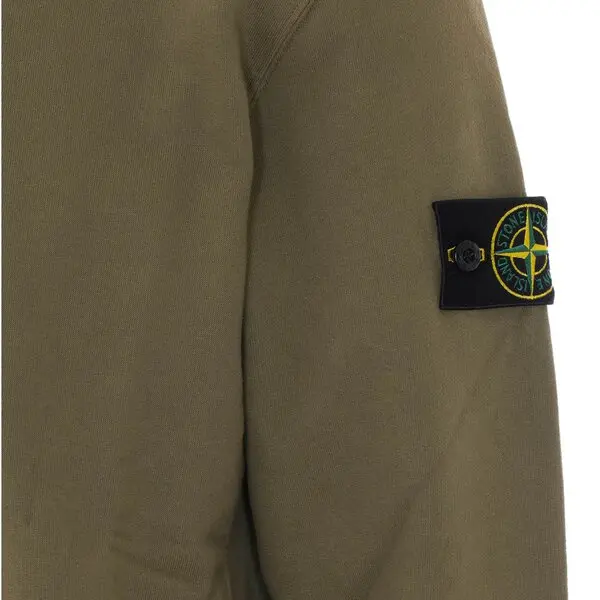Stone Island Logo Sweatshirt - Green