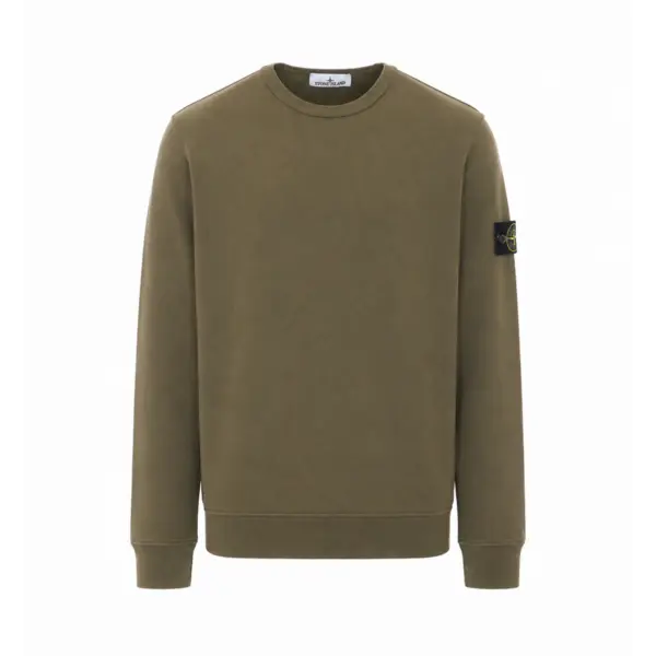 Stone Island Logo Sweatshirt - Green