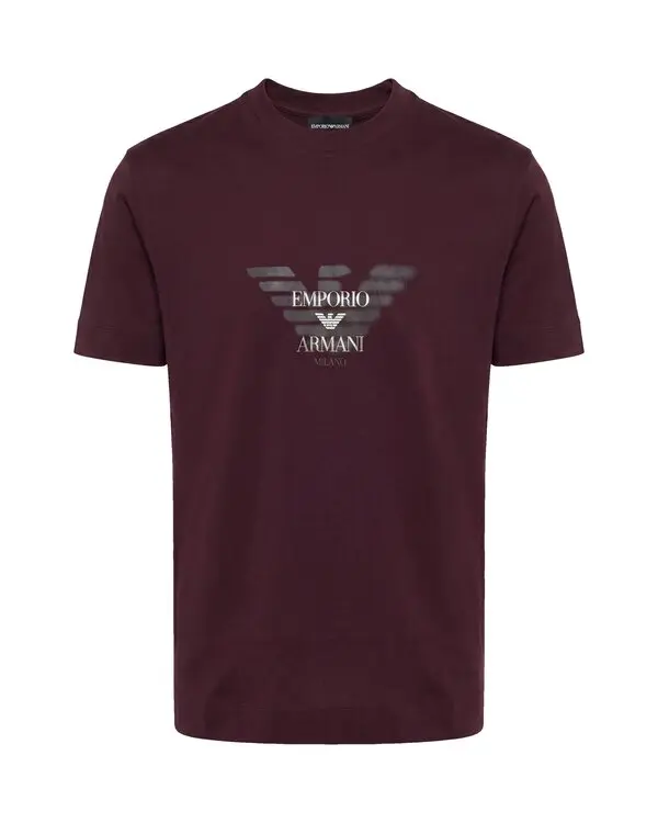 Emporio Armani Logo Graphic Crewneck T-shirt