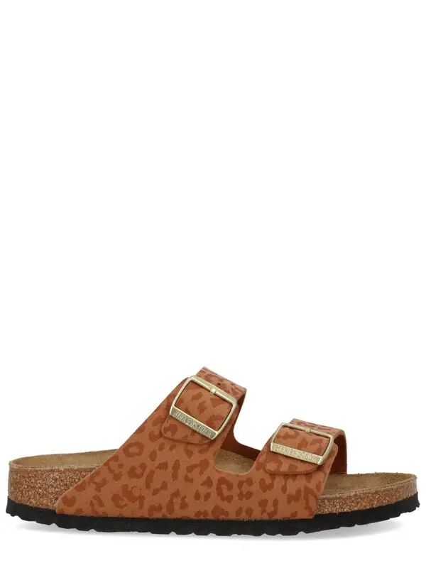 BIRKENSTOCK Double-strap Footbed Sandals - Brown