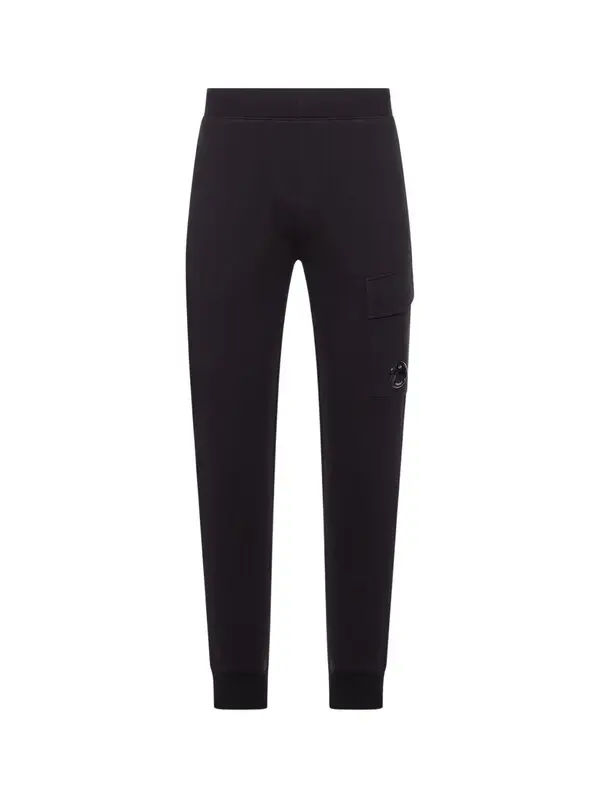 C.P. COMPANY C. P. Company Fleece Cargo Pants With Drawstring Waist