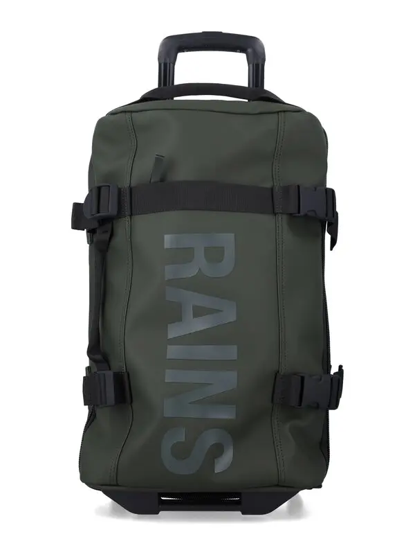 Rains Texel Cabin Handbag With Silent Wheels & Telescopic Handle, 48 Cm