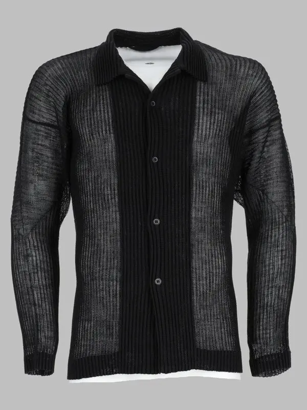 Issey Miyake Pleated Polyester Shirt