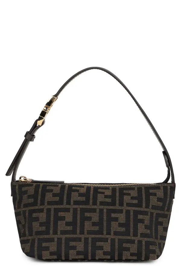 Fendi Mini Zip Top Small Handbag
