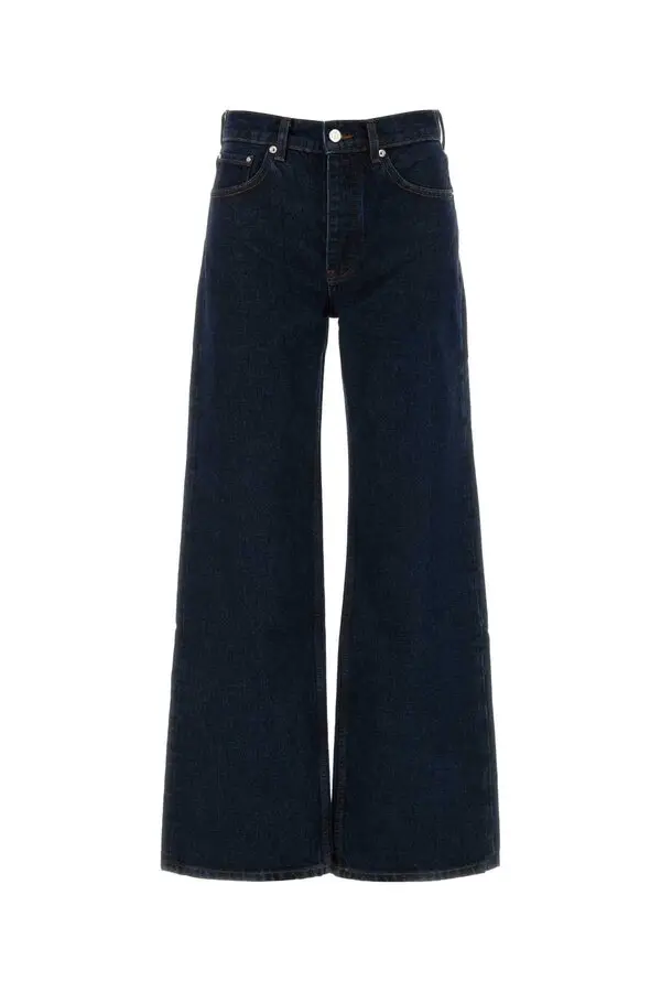 ANINE BING Denim Wide-leg Jeans For