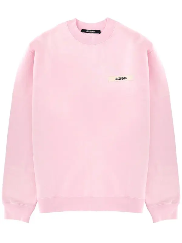 Jacquemus Logo Patch Crewneck Sweatshirt