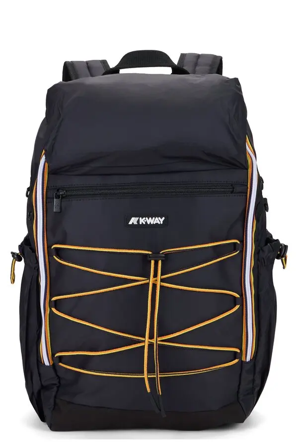 K-WAY Backpack With Elastic Front Strap And Padded Comfort Straps