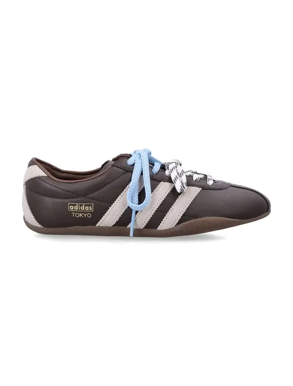 ADIDAS ORIGINALS Tokyo Low-top Leather Sneaker With 1970s Running-inspired Style - Marrone