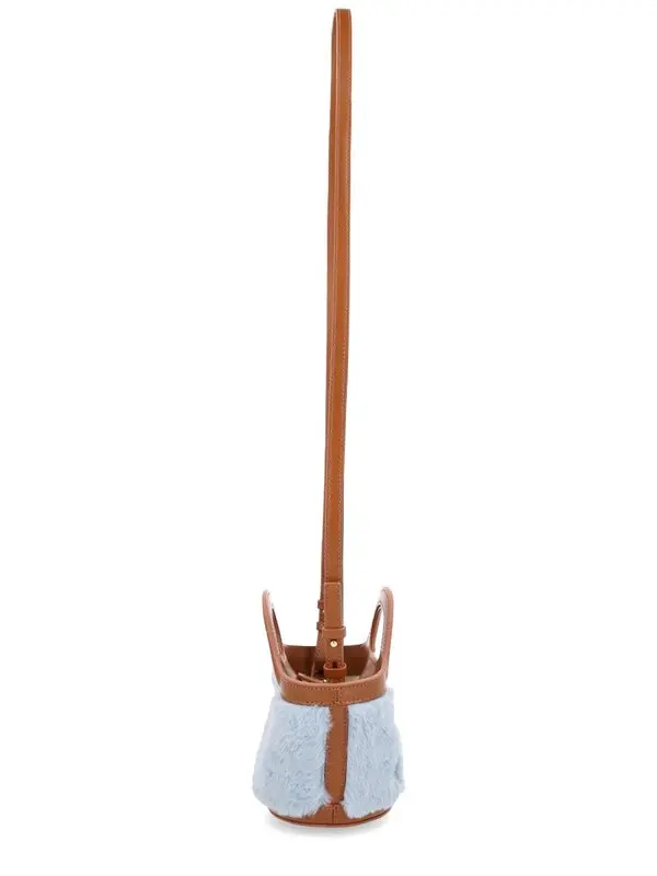 Marni Mini Faux Fur Bucket Bag