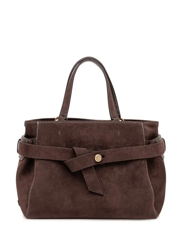 GIANNI CHIARINI Miranda Shoulder Bag - Moka