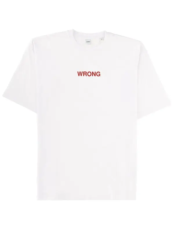 Aspesi Classic T-shirt With Unique Print For - White