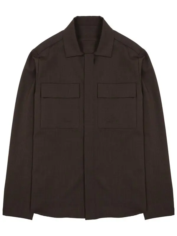 NINE:INTHE:MORNING Wool Overshirt Jacket