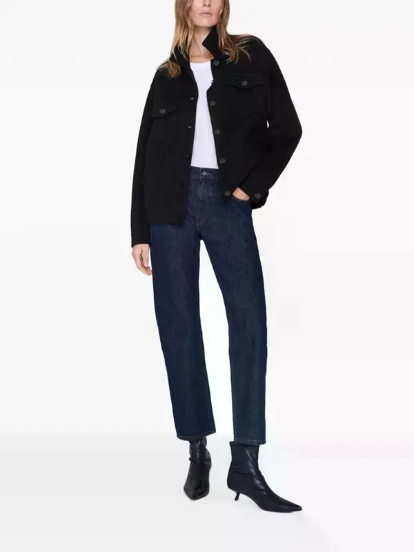 ANINE BING Rory Wool Jacket - Black