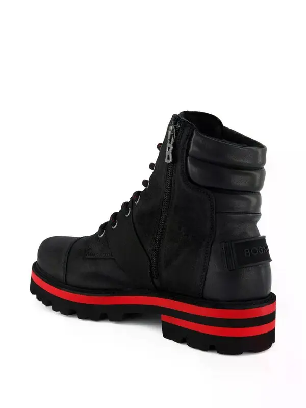 Bogner Padded-collar Lace-up Boots
