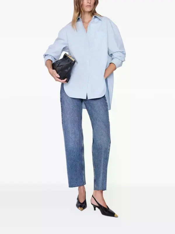 ANINE BING Scott Shirt Cloud