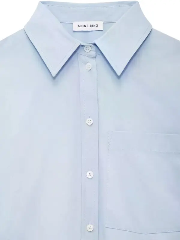 ANINE BING Scott Shirt Cloud