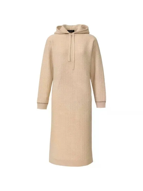 Fabiana Filippi Waffle-knit Drawstring Midi Dress