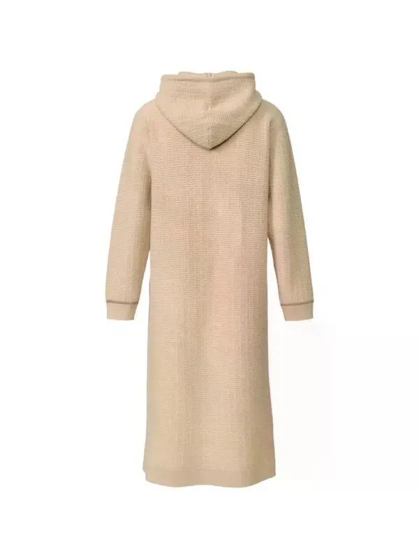 Fabiana Filippi Waffle-knit Drawstring Midi Dress