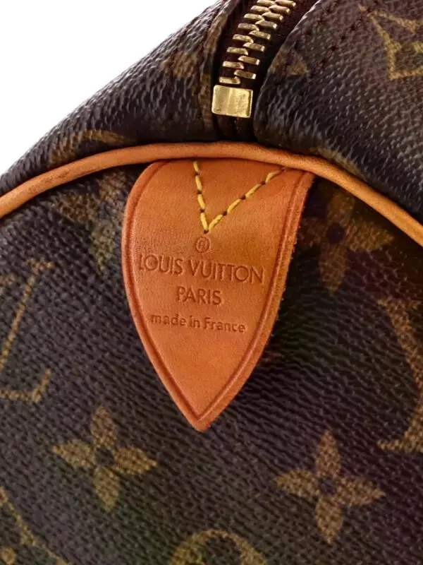 LOUIS VUITTON Speedy Handbag Monogram Canvas 30 Satchel
