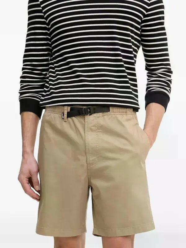 Marc O'polo Belted Logo-patch Shorts